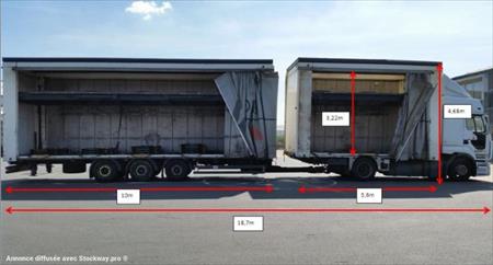 ENSEMBLE ROUTIER À PAROIS LATÉRALES SOUPLES COULISSANTES: RENAULT ...
