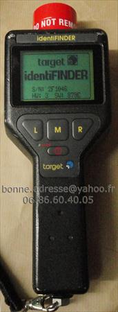 SPECTROMÈTRE IDENTIFINDER PORTABLE TARGET: FIELDSPEC à 2200 € | 94800 ...