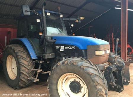 TRACTEUR AGRICOLE NEW HOLLAND TM125: NEW HOLLAND à 25900 € | 12000 ...