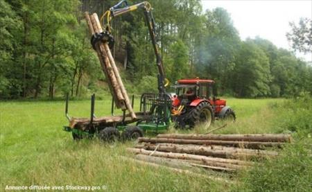 REMORQUE FORESTIÈRE FARMA C6.3 - T9: FARMA | 38420 : DOMENE Isère Rhone ...