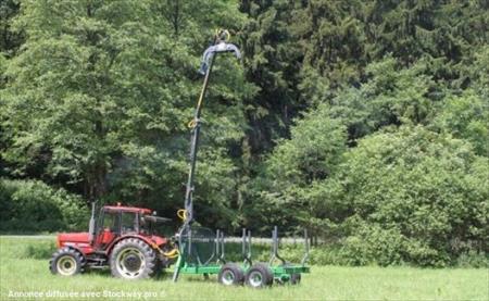 REMORQUE FORESTIÈRE FARMA C6.3 - T9: FARMA | 38420 : DOMENE Isère Rhone ...