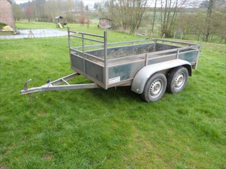 REMORQUE DOUBLE ESSIEU WEYMAR NON FREINÉE: WEYMAR à 150 € | : GEDINNE ...