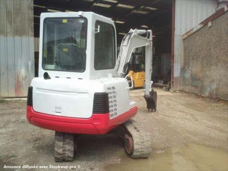 MINI-PELLE TAKEUCHI TB135: TAKEUCHI à 15500 € | 74100 : ETREMBIERES Haute Savoie Rhone Alpes ...