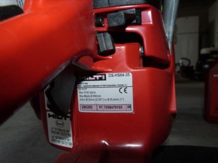 DÉCOUPEUSE THERMIQUE HILTI DS HS64-30/35: HILTI à 20 € | : PETIT-ROEULX ...