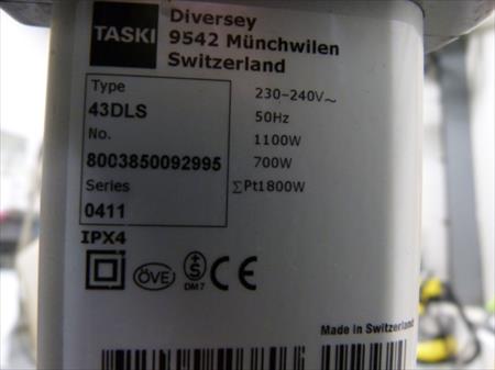 MONOBROSSE TASKI 43DLS: TASKI à 20 € | : TOURNAI Nord Pas de Calais ...