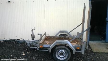 REMORQUE UTILITAIRE PORTE-ENGINS HUBIÈRE PR1301 : HUBIÈRE à 1400 ...