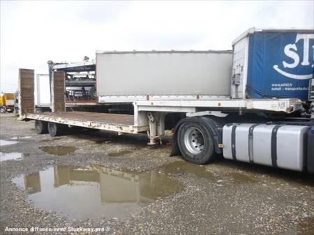 SEMI-REMORQUE ROUTIÈRE PORTE-ENGINS: NICOLAS à 5500 € | 69800 : SAINT ...