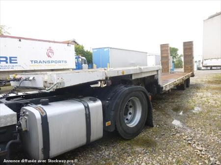 SEMI-REMORQUE ROUTIÈRE PORTE-ENGINS: NICOLAS à 5500 € | 69800 : SAINT ...